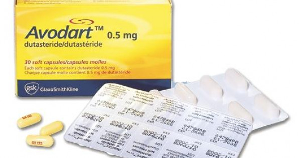 Avodart (Dutasteride) 0.5 mg x 30 Pills