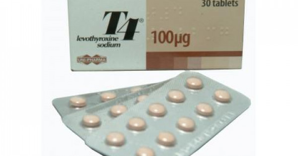 T4 100mcg - Levothyroxine